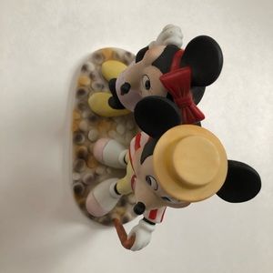 Disney | Accents | Vintage Wdw Mickey And Minnie Mouse Barber Shop ...